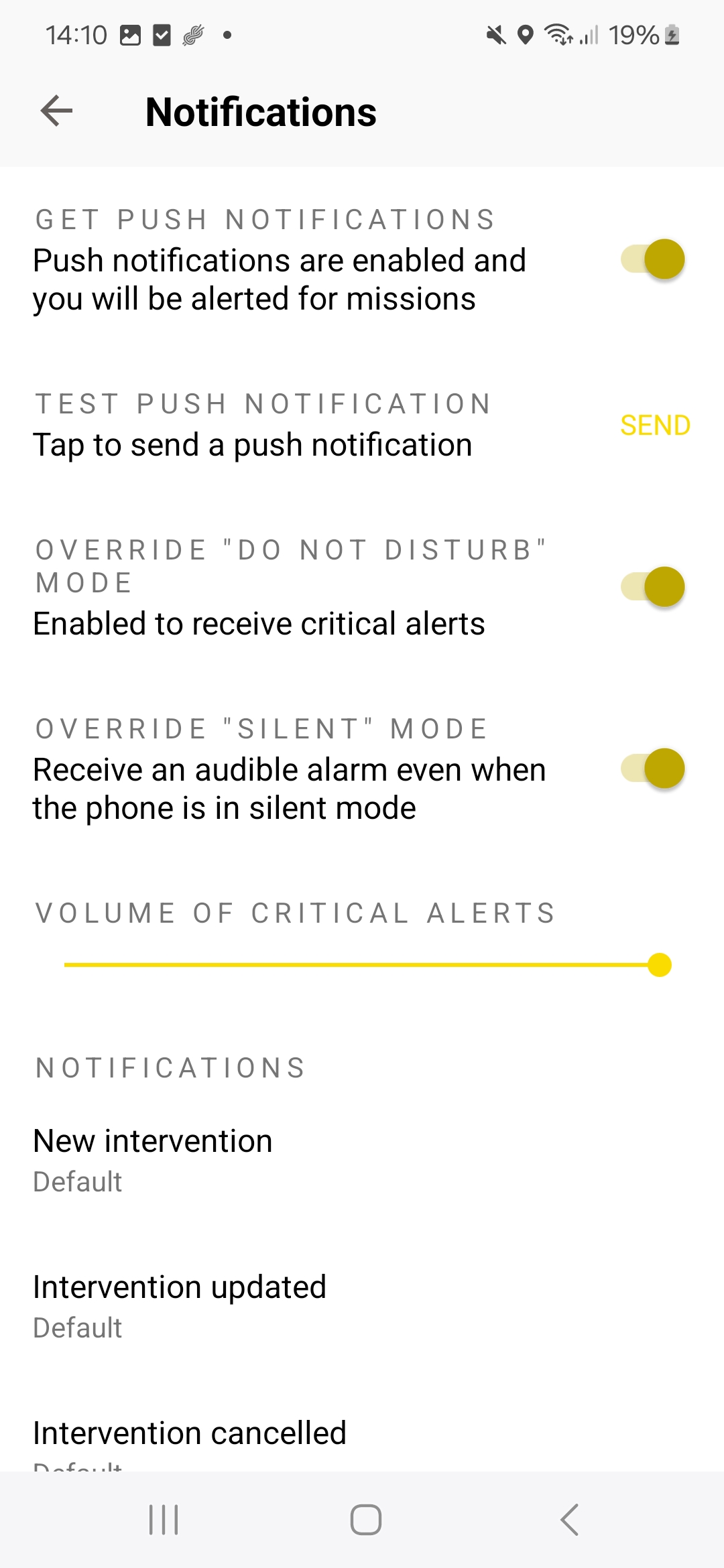 Push Notifications – ARS